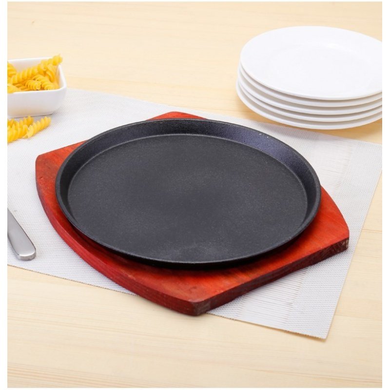 Western food teppanyaki iron plate western plate steak