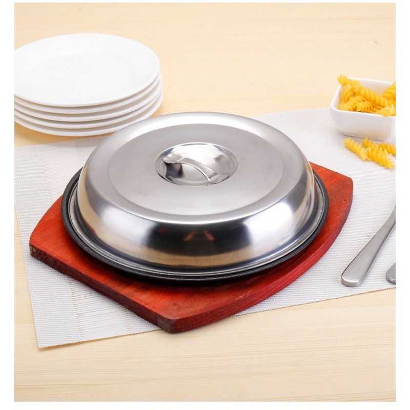 Western food teppanyaki iron plate western plate steak