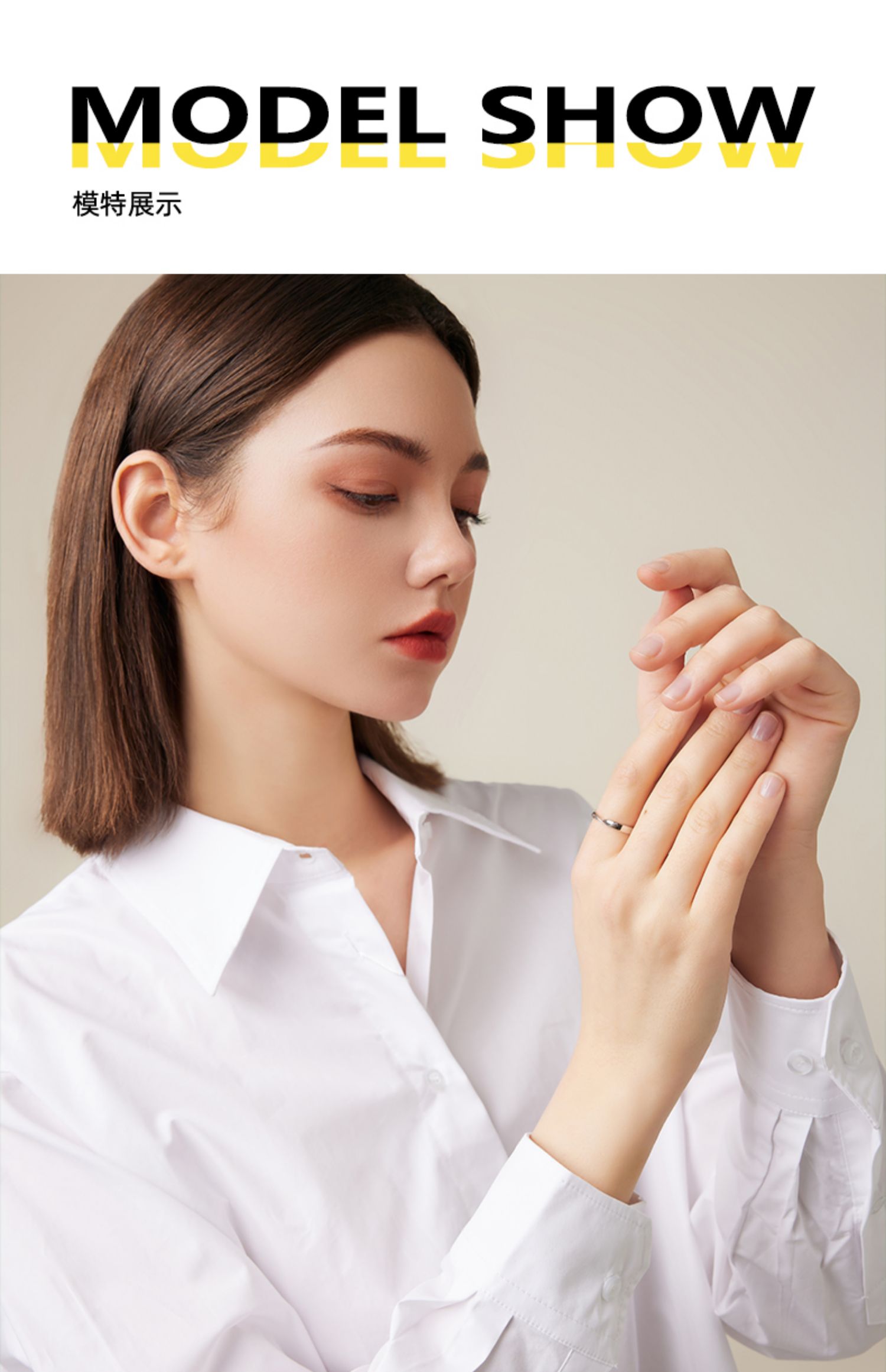 S999纯银莫比乌斯环素圈戒指女INS风小众个性开口可调节足银戒子-阿里巴巴