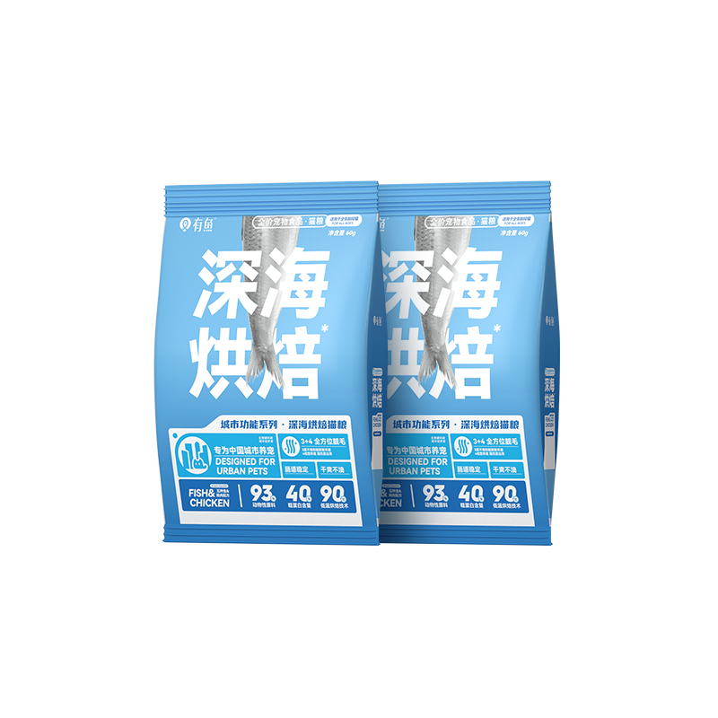 【天猫U先】有鱼深海烘焙猫粮120g-Taobao