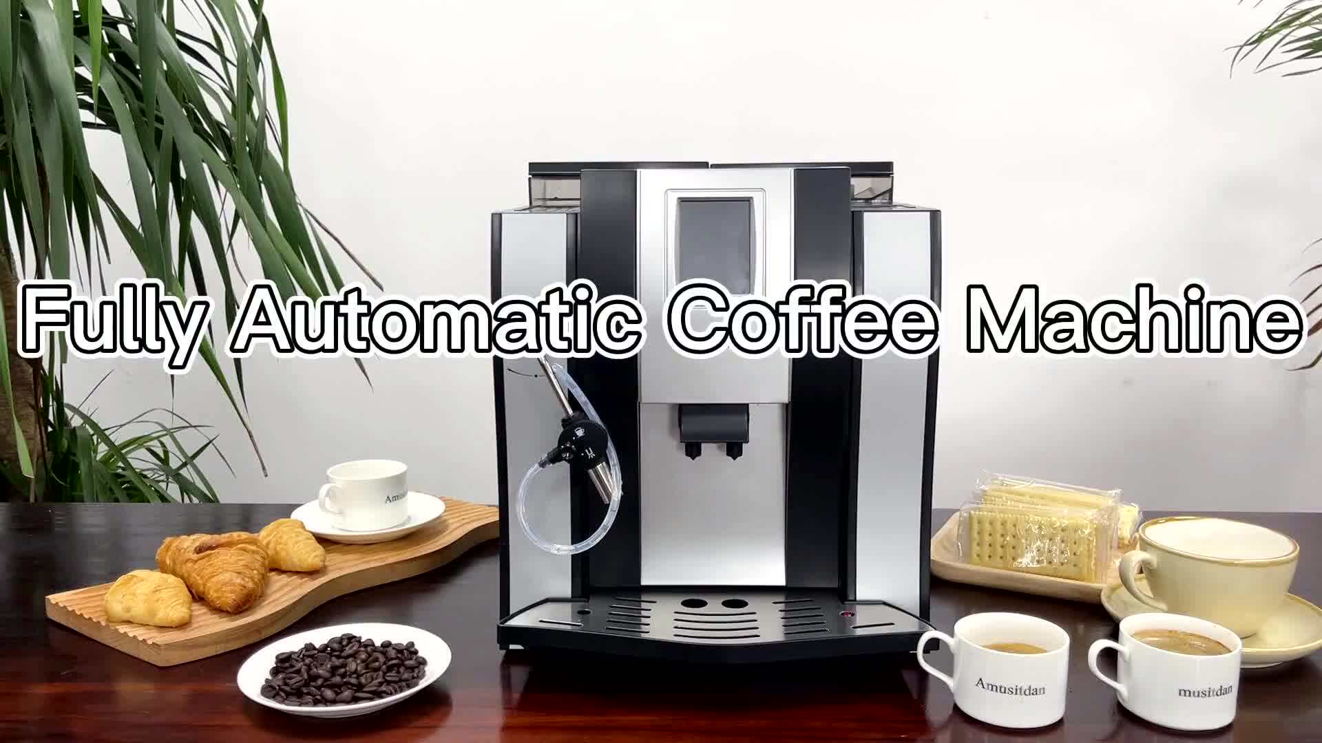 Made In China Coffee Machine With Milk Steamer Cup Pre-warming Easy To ...