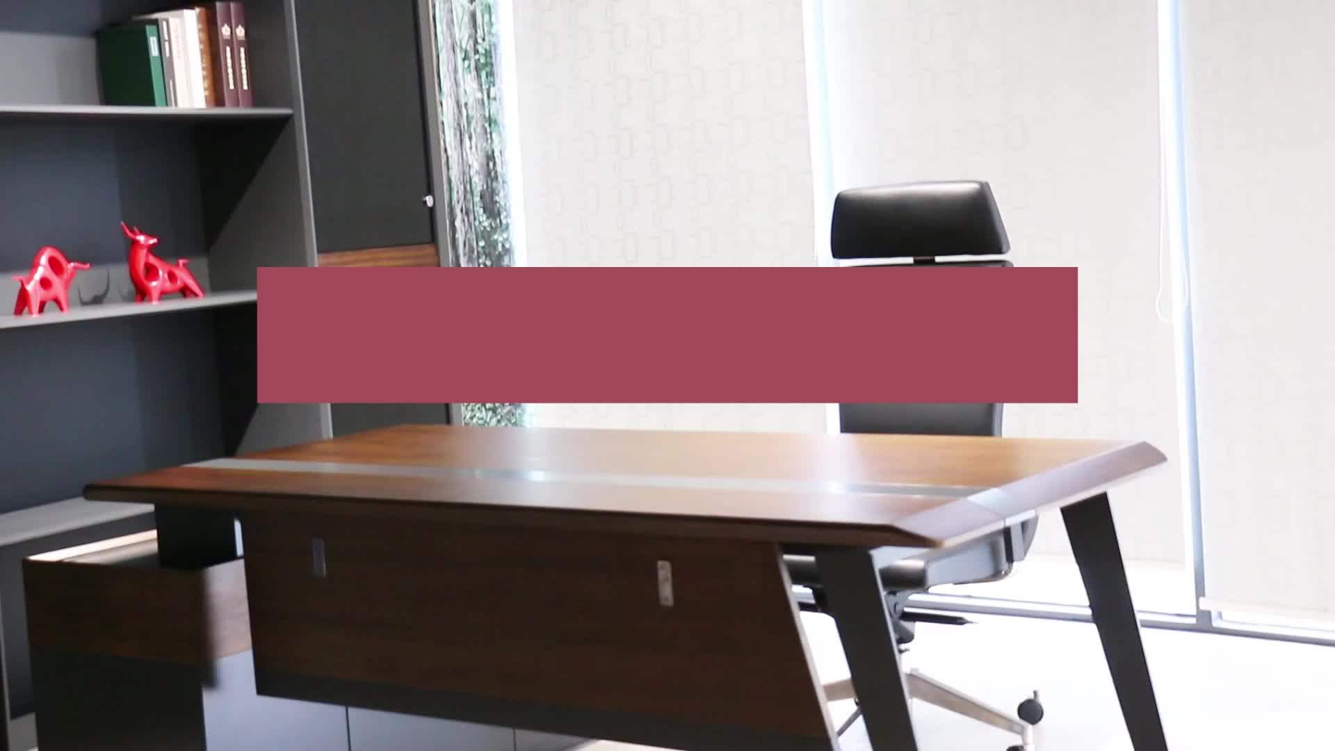 Modern Latest Office Desk Workstation Table Designs Ceo Boss High Tech ...