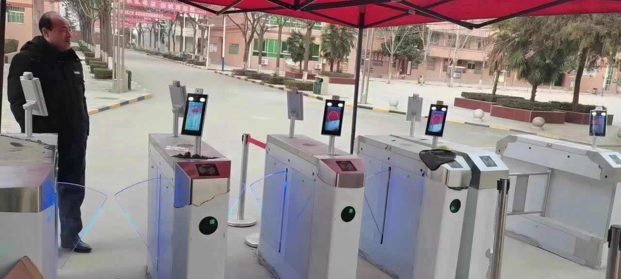 Face Recognition Door Access Control System Cloud Server Ai Face Time Attendance With ...