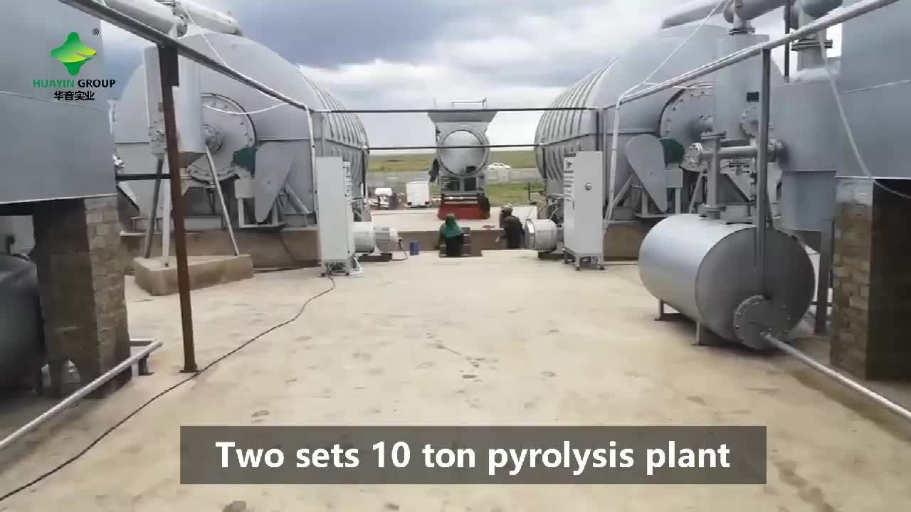 20 Ton Advanced Converting Waste Plastic Into Diesel Fuel Oil Pyrolysis ...