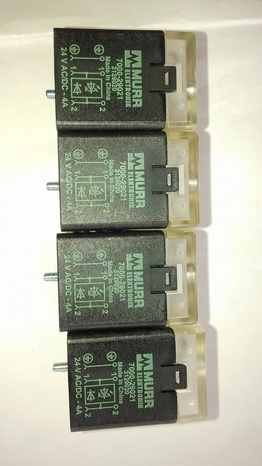 [USD 24.26] MURR 3129020 3129220 24V AC DC 4A Moore Electromagnetic ...