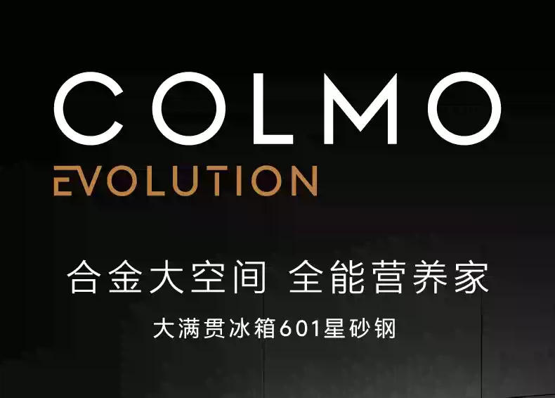 COLMO大满贯冰箱601纯平全嵌十字门大容量风冷制冰家用嵌入式