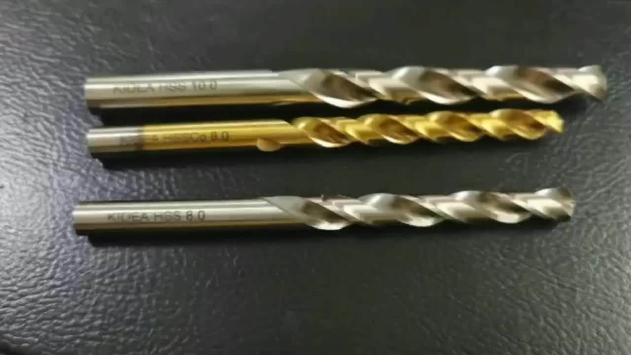 Kidea Tools Roll-forged Polished Din338 R Type Hss Twist Drill Bits ...