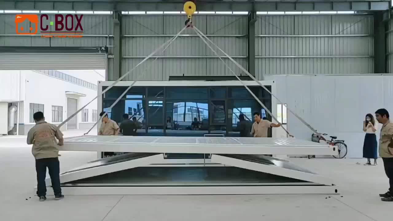 Cbox Factory Direct Supply 20ft Fold Office Easy Folding Prefabricated ...