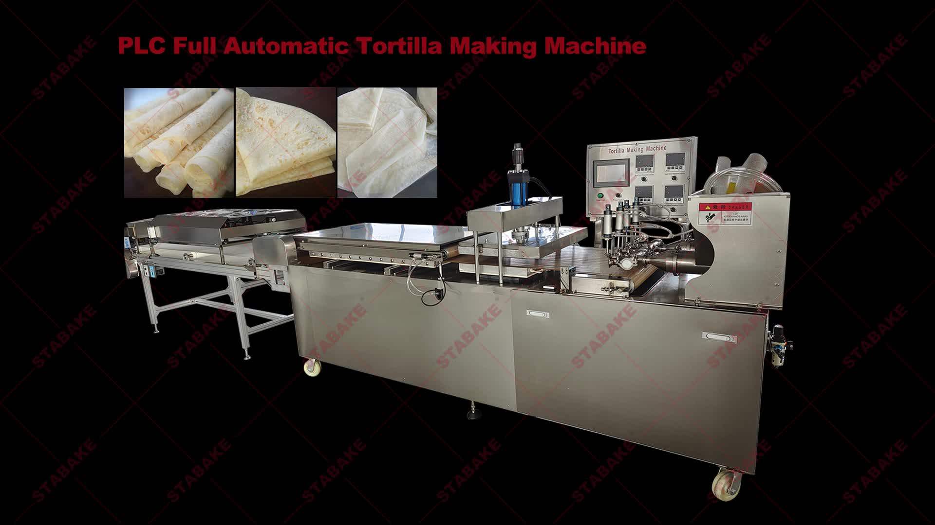 Easy To Operate Tortilla Complete Production Line Tortilla Maker Making ...