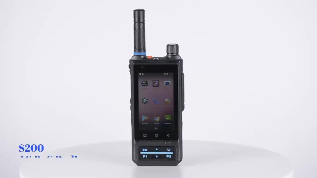 Camoro S200 2g/3g/4g Zello Poc Walkie Talkie Handheld Two Way Radio ...