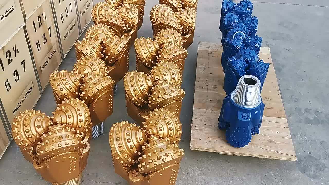Iadc 432 12 Inch Tricone Drill Bit Sealed Bearing Oil Well Hard Rock ...