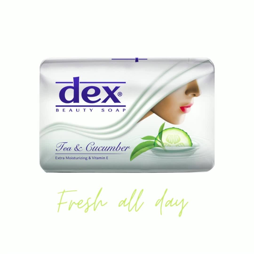 Dex Tea & Cucumber 60 Gr Soap - Hand & Body - Moisturizing Care & Deep ...
