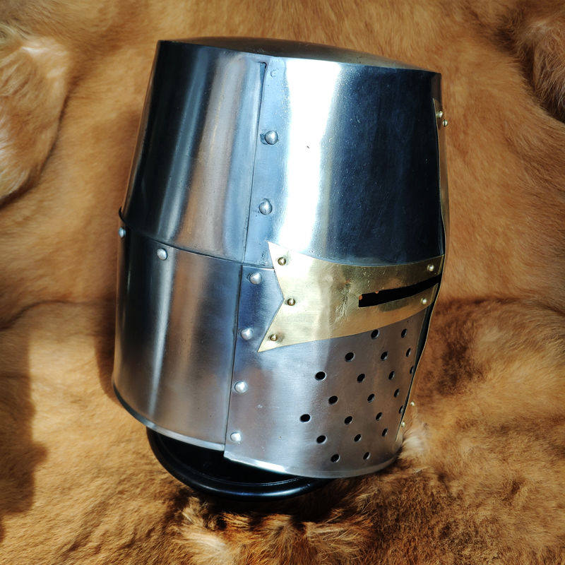 [USD 138.88] - In stock - Medieval Armor Crusader Barrel Helmet Giant ...