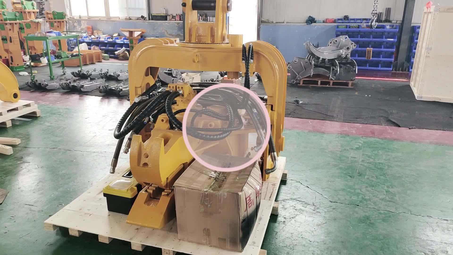 2020 New Design Side Grip Hydraulic Pile Driver For Sheet Pile,Vibro ...