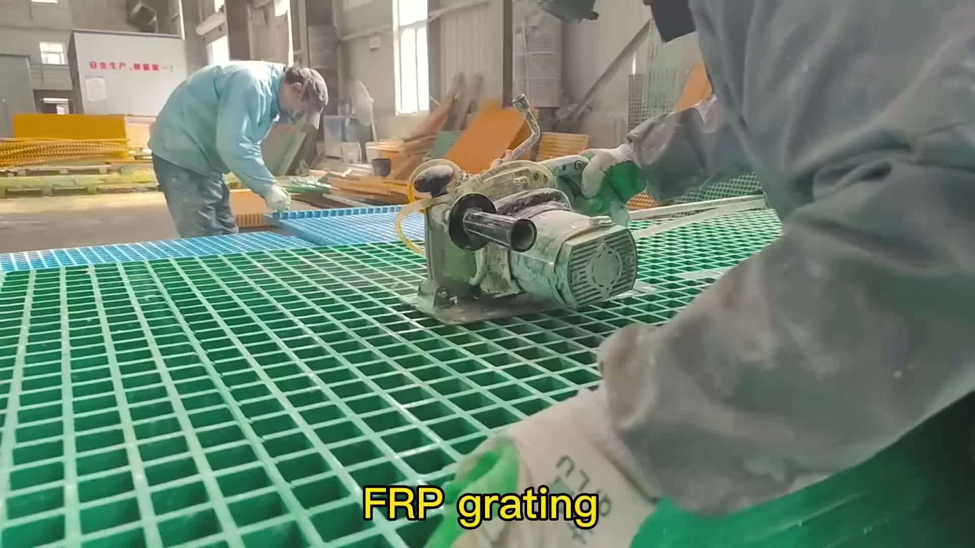 Car Wash Trench Drain Grating Frp Drainage Grating Floor Panel ...