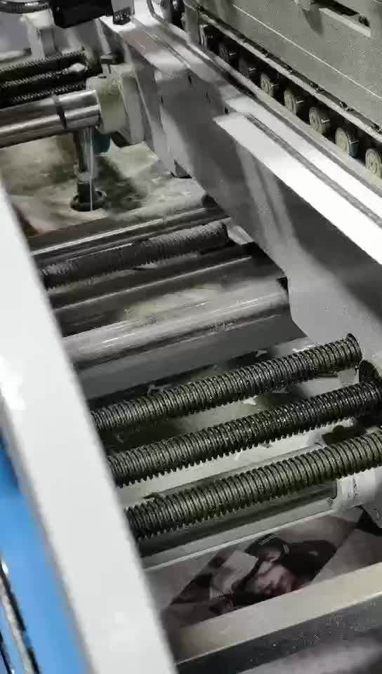 Kq//gluing Process Flexo Folder Glue Machine Carton Erecting Machine ...