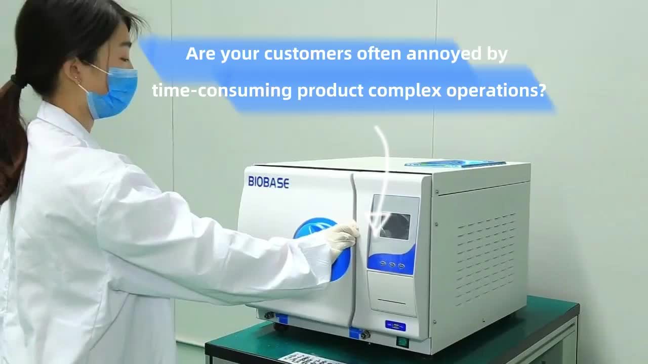 Biobase Autoclave Class B Model Bkmzb 23 Liters 220v Dental Autoclave Sterilizer Automated ...