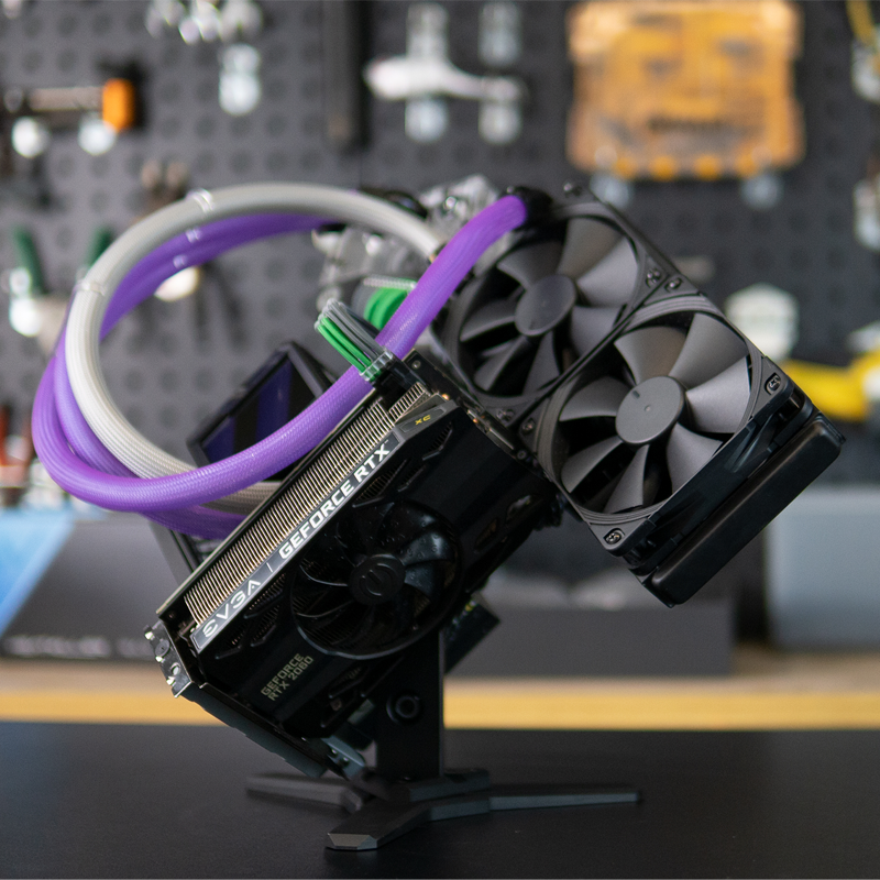 【Monster】【A45 EVO】 ITX 主板机箱 全铝机箱 开放式 测试平-Taobao