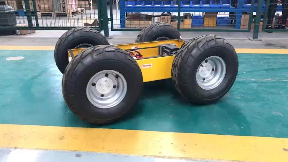 100kg Payload Wheeled Unmanned Laser Navigation Delivery Robotic ...