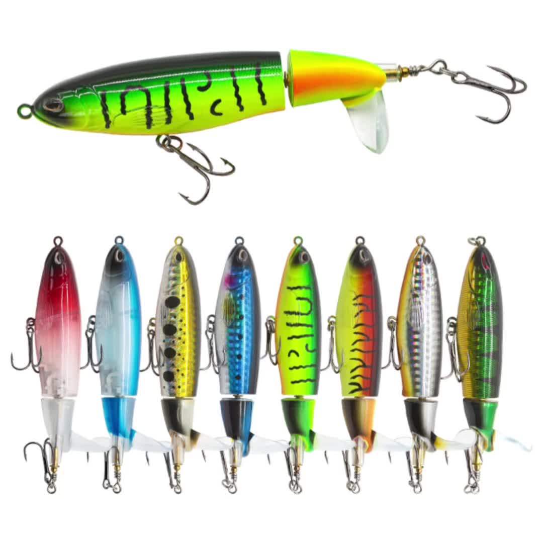 Whopper Popper 13g/16g/36g Topwater Spinner Lure Artificial Bait Hard ...