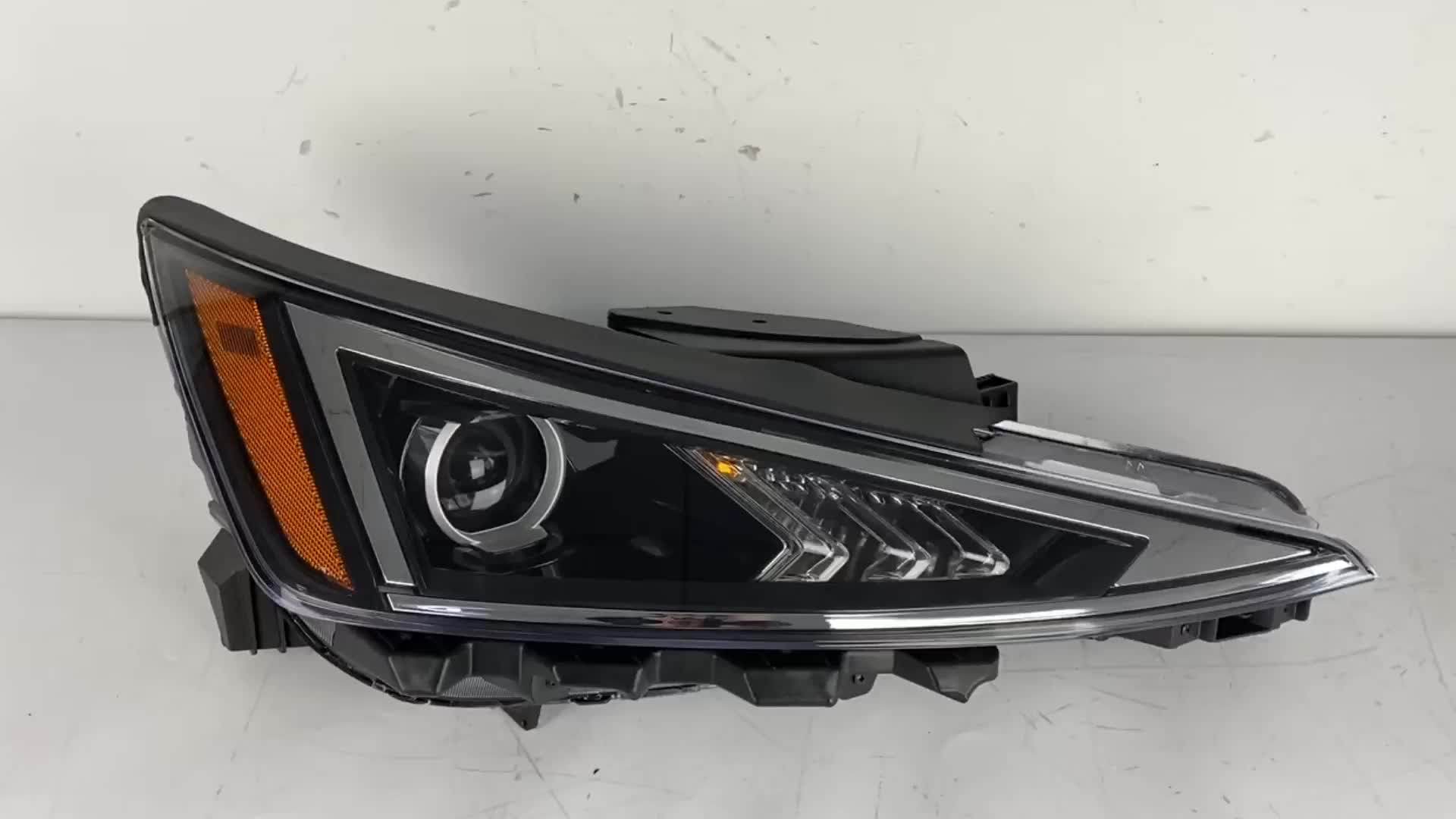 Auto Lamp Angel Eye For Hyundai Elantra 2018 L 92101-f3500 R 92102 ...