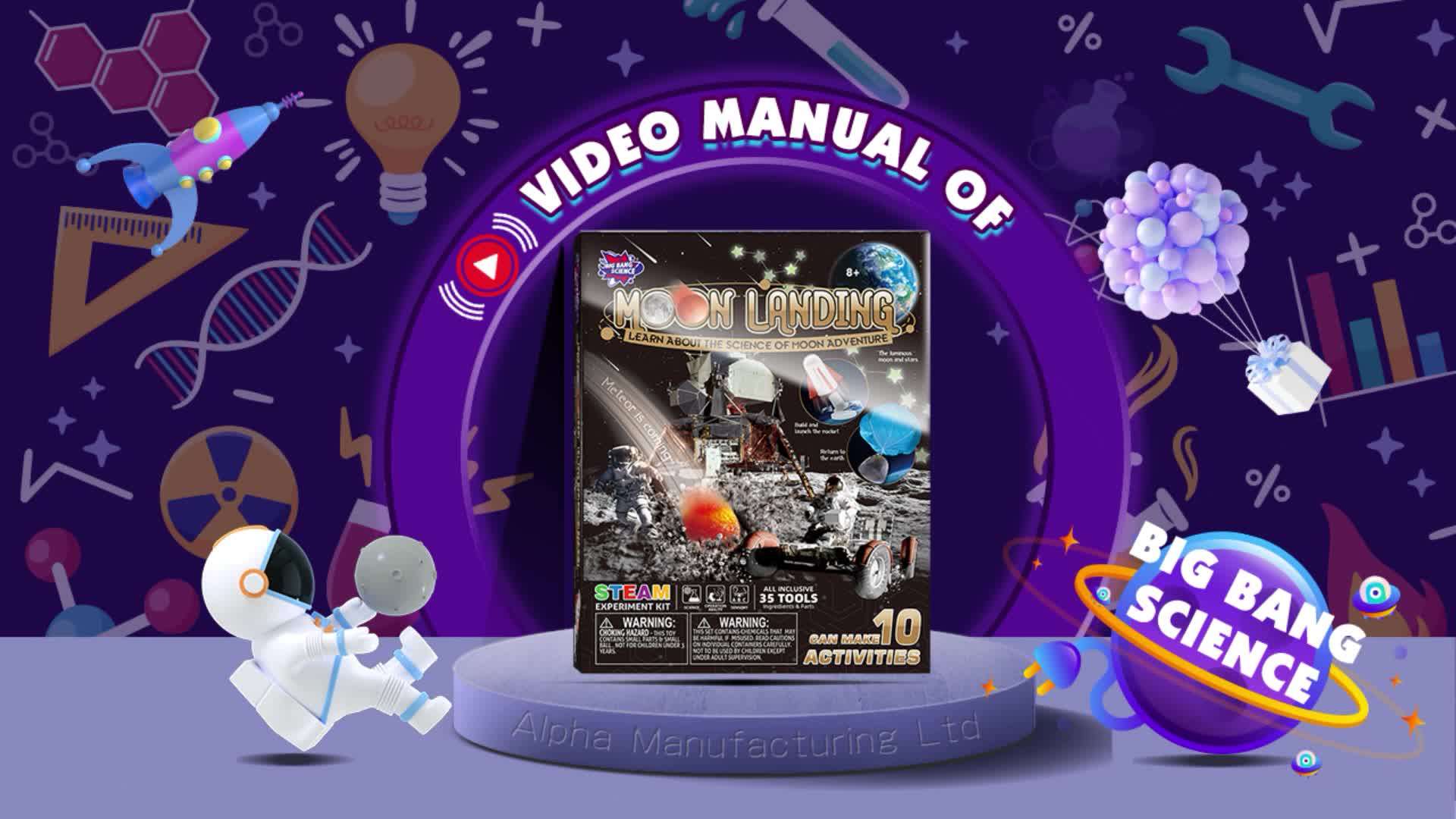 Big Bang Science Stem Toys For Kids Diy Planetarium Educational Gift ...