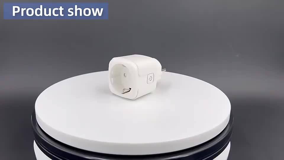 Tuya Wifi 240v Smart Power Mini Socket Plug Eu With Energy Monitor 20a ...