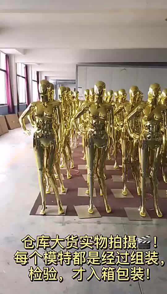 Big Bust Big Hip Female Standing Chrome Mannequin Women Full Body Dummy ...