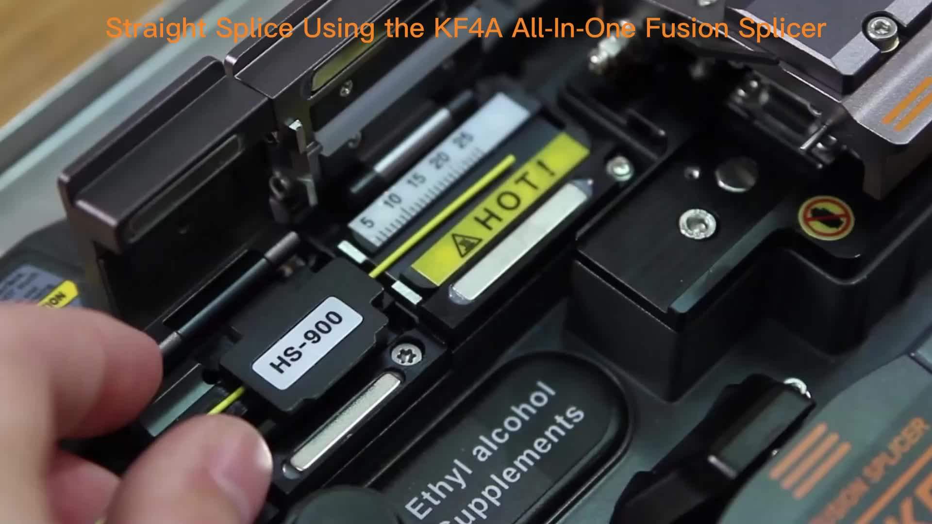 Active Cladding Alignment Fiber Optic Splicing Machine Fusionadora ...