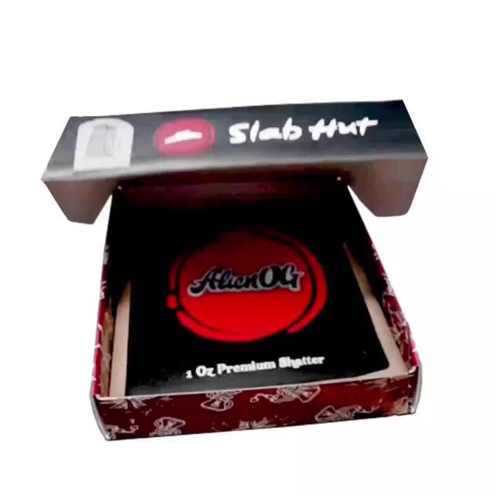 1 Oz Baller Box Slab Hut Premium Shatter Envelop Box Packages One Pound ...