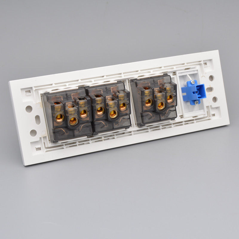 [USD 12.18] Type 118 4-position fiber optic with 5-hole outlet SC ...