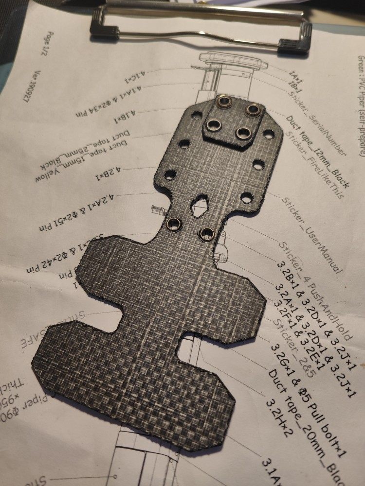 RELOADED AMMO AXL款V60/X50 PTT拓展延长板：解锁你的设备新玩法！-防雨罩-淘宝好物网