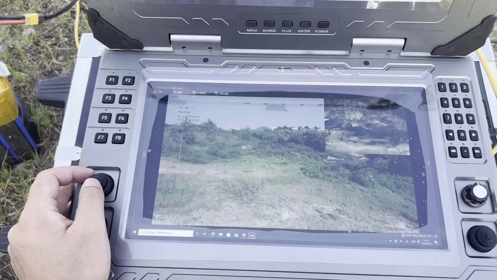 Mugin 13.3 Portable Dual Screen Ground Control Station Drone ...