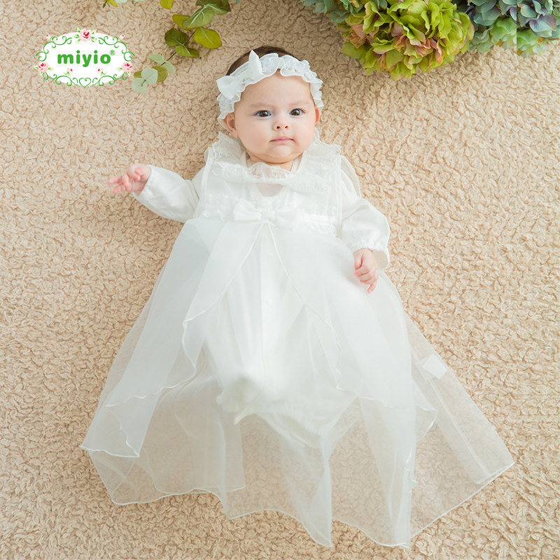 Купить Miyio хлопок Йошия принцесса принц платья новорожденных ...