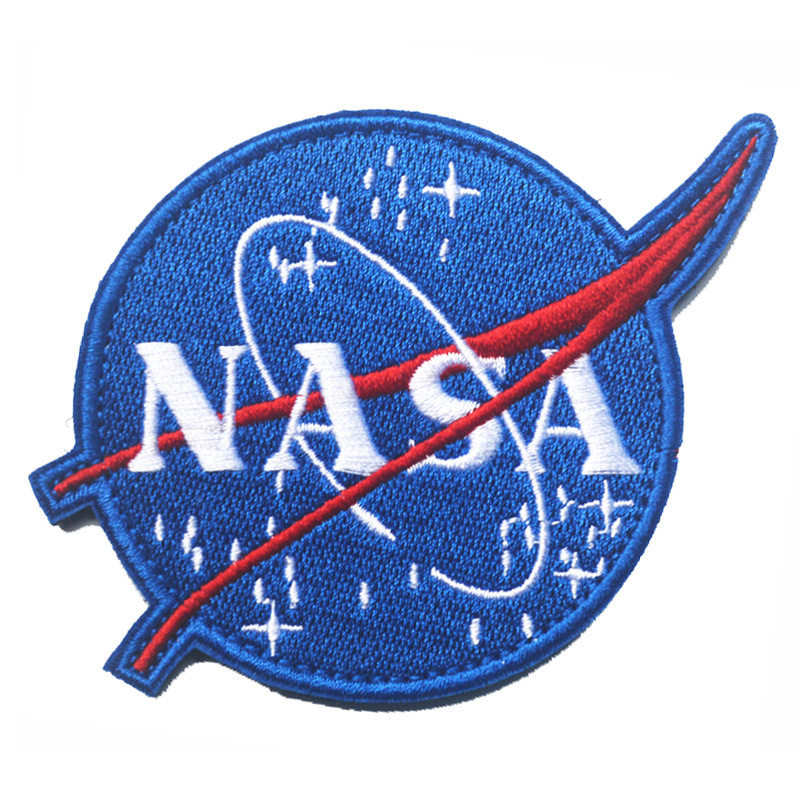 NASA NASA Space Agency Embroidered velcro armband Outdoor personality badge