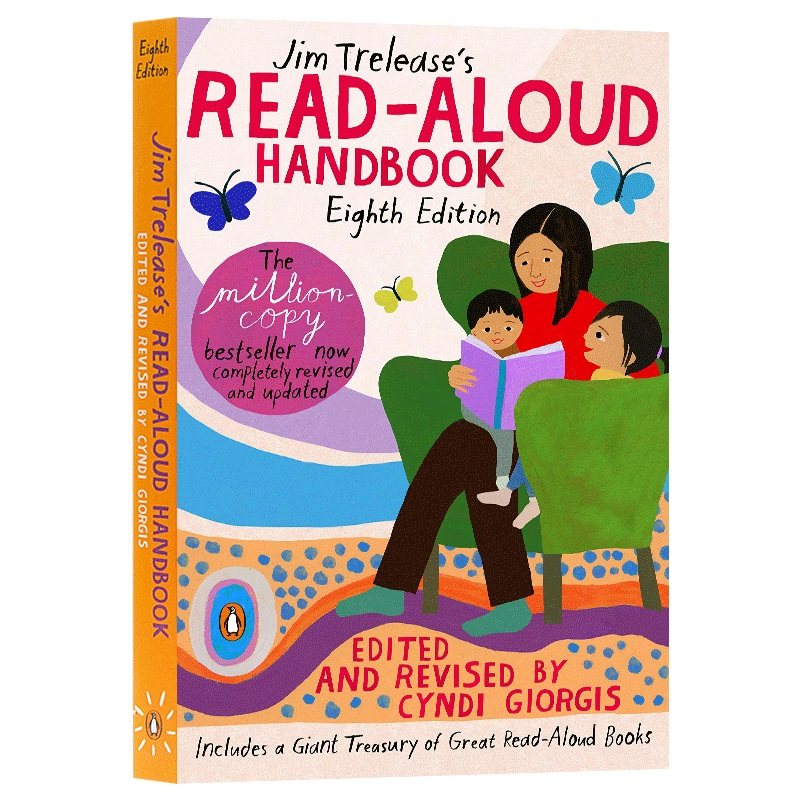 現貨大聲朗讀手冊 第八版 Jim Trelease's Read-Aloud Handbook 英文原版 兒童閱讀讀物 美國教育院校教材 ...