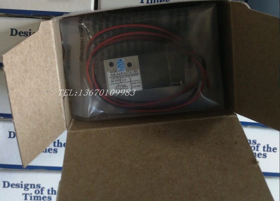 Original imported MAC solenoid valve 33A-AAB-RDFA-1TA 33A-AAB-RDFA-1TB ...