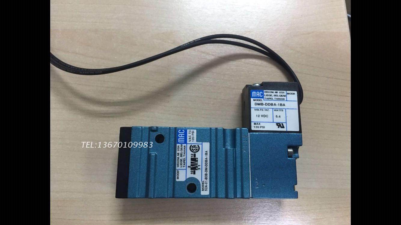 MAC solenoid valve 52A-11-DOA-DM-DDAJ-1JM 1JB D0A-DM-DDAA-1BA DDFJ-1KA