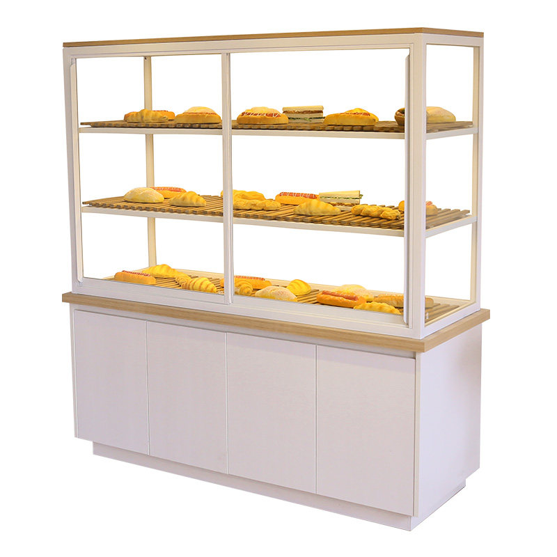 [USD 36.29] Bread cabinet bread display cabinet bread rack in the ...