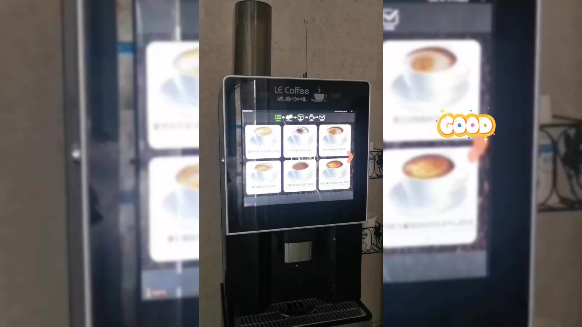 Fully Automatic Card Operated Coffee Vending Machine