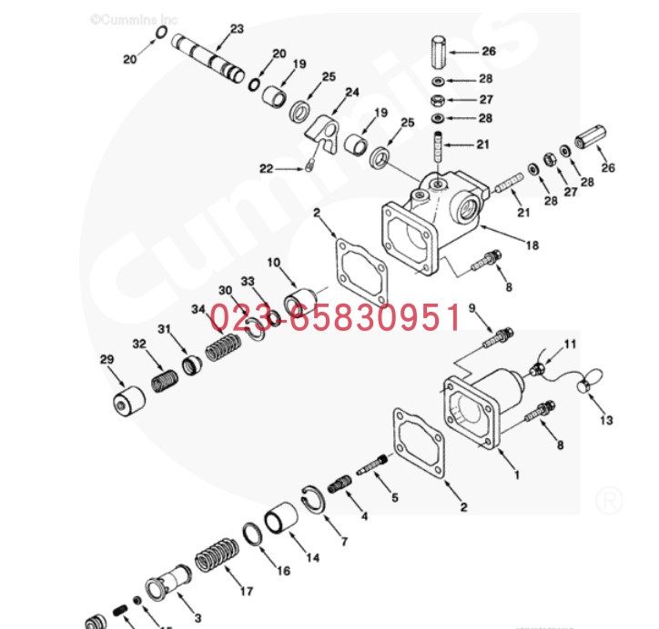 [USD 1571.38] Cummins Diesel K38 K50 Series Fuel Pump Speed Controller ...