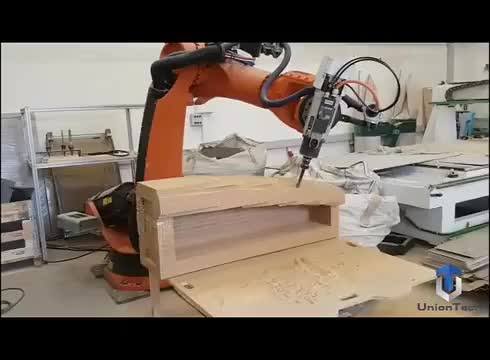 3d Cnc Sculpture 6/7 Axis Robot Arm Milling Machine For Wood Foam Stone - Buy 6/7 Axis Robot Arm ...