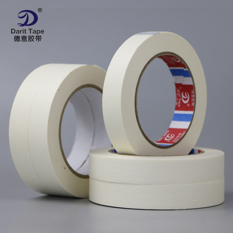 美纹胶带 可写字皱纹纸胶带 汽车喷漆烤漆钻孔遮蔽白色美纹纸胶带 阿里巴巴 5001