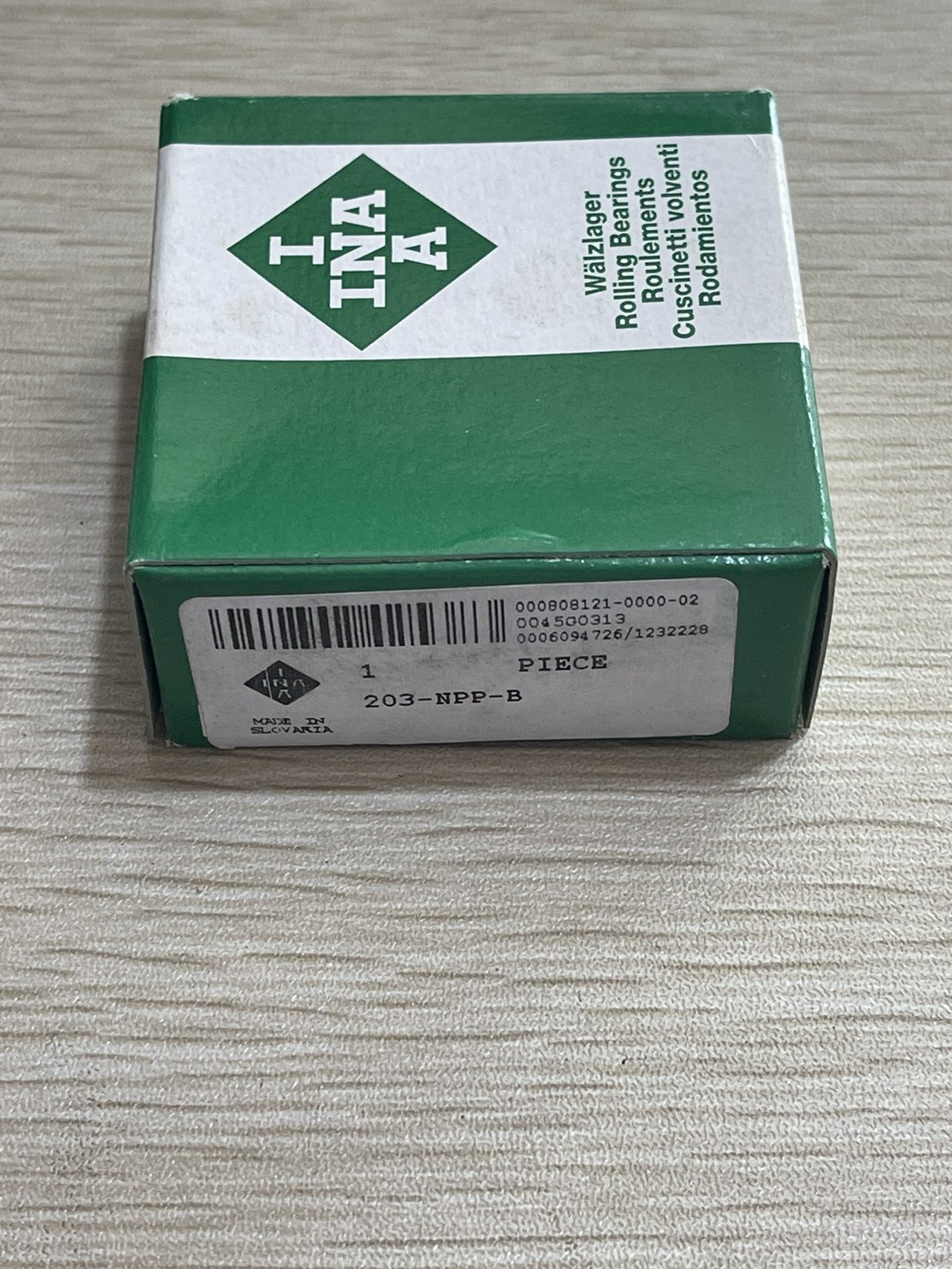 INA 45 SLOVAKIA 203-NPP-B 原装进口海德堡印刷机轴承