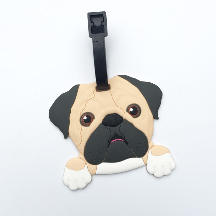 Купить Мультики силиконовый чемодан багаж Карта милый багажник тег ...