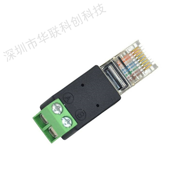 RJ45转485端子 RJ45公转2位端子 RJ45水晶头转485 转接头-阿里巴巴