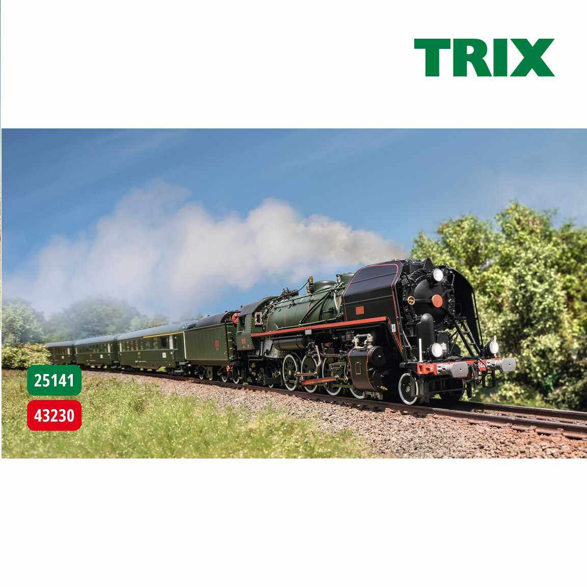 现货 双吉火车模型TRIX 25141 R 1244 蒸汽机车 HO 音效烟效-Taobao Malaysia