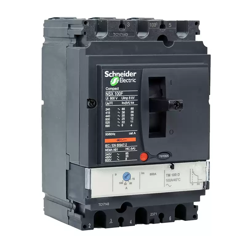 施耐德塑壳断路器空气开关NSX100-160-250 F/N/H/NA NSX400-630 N