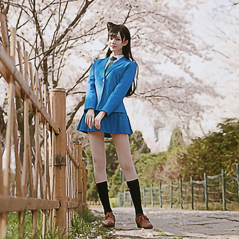 [USD 23.96] Conan Maureen Xiaolan Cos Uniform Cosplay Party Cosplay ...