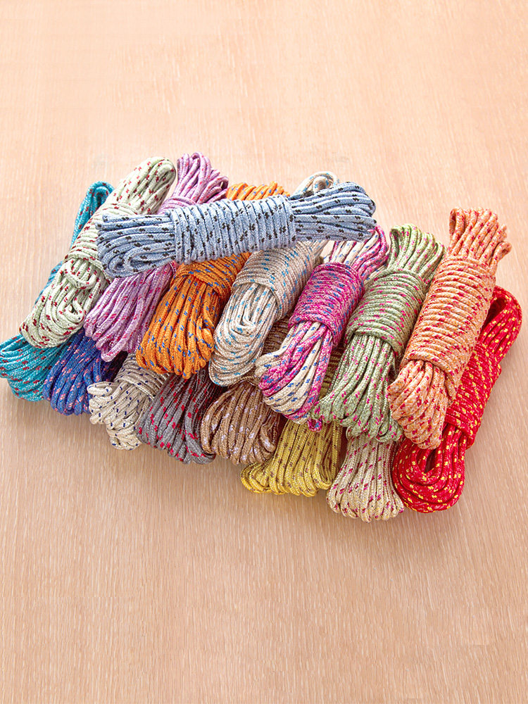 [USD 4.34] home thick multi-functional anti-slip wind drying rope ...
